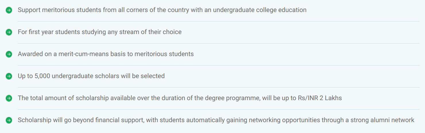 Reliance Foundation Scholarship Scheme [all Streams Eligible]